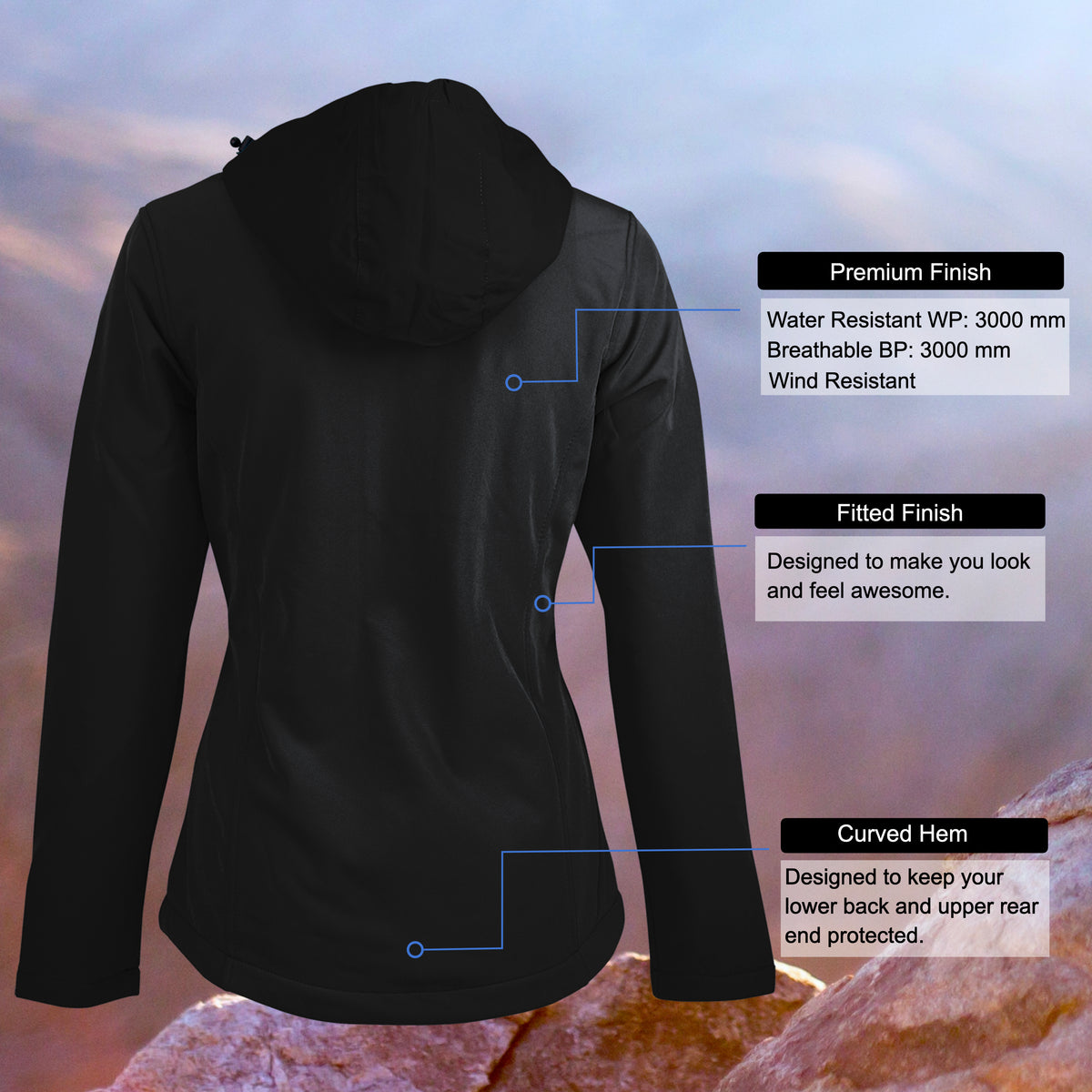 Women's Apex Softshell Jacket – Shredding Trails